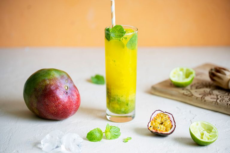 Mango-passion mocktail | Hellapoliisi